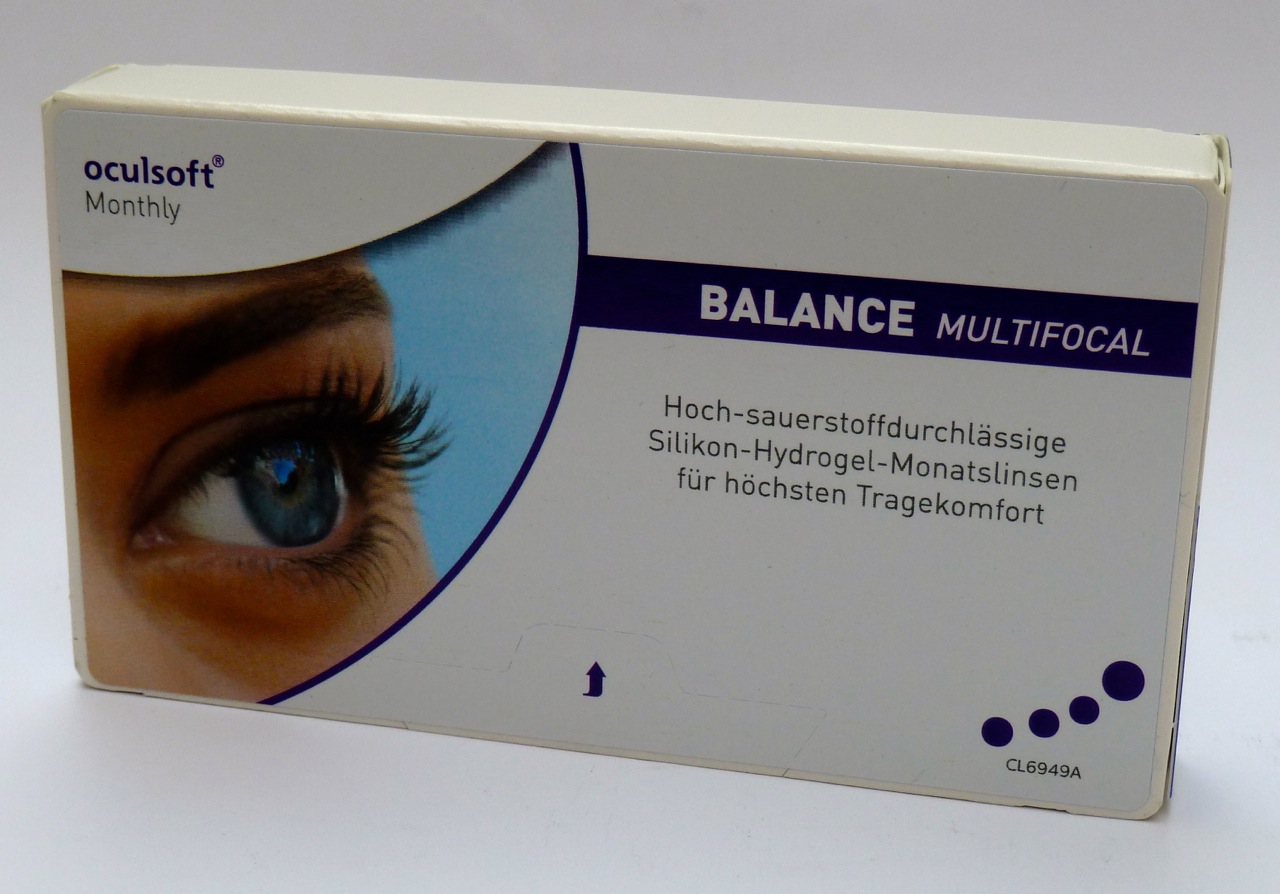 oculsoft Monthly BALANCE MULTIFOCAL 3er Box| Kontaktlinsen Spezial-Versand